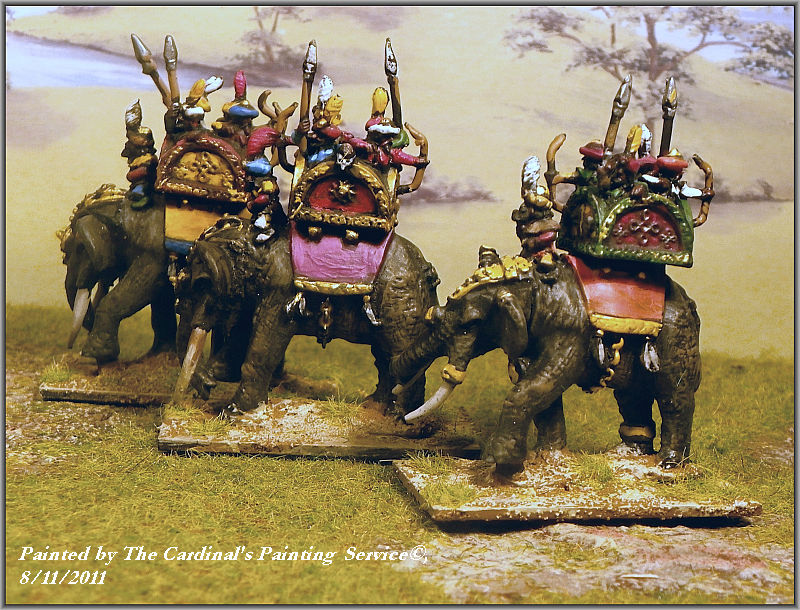 Warmaster Elephants of Araby GW 10mm
