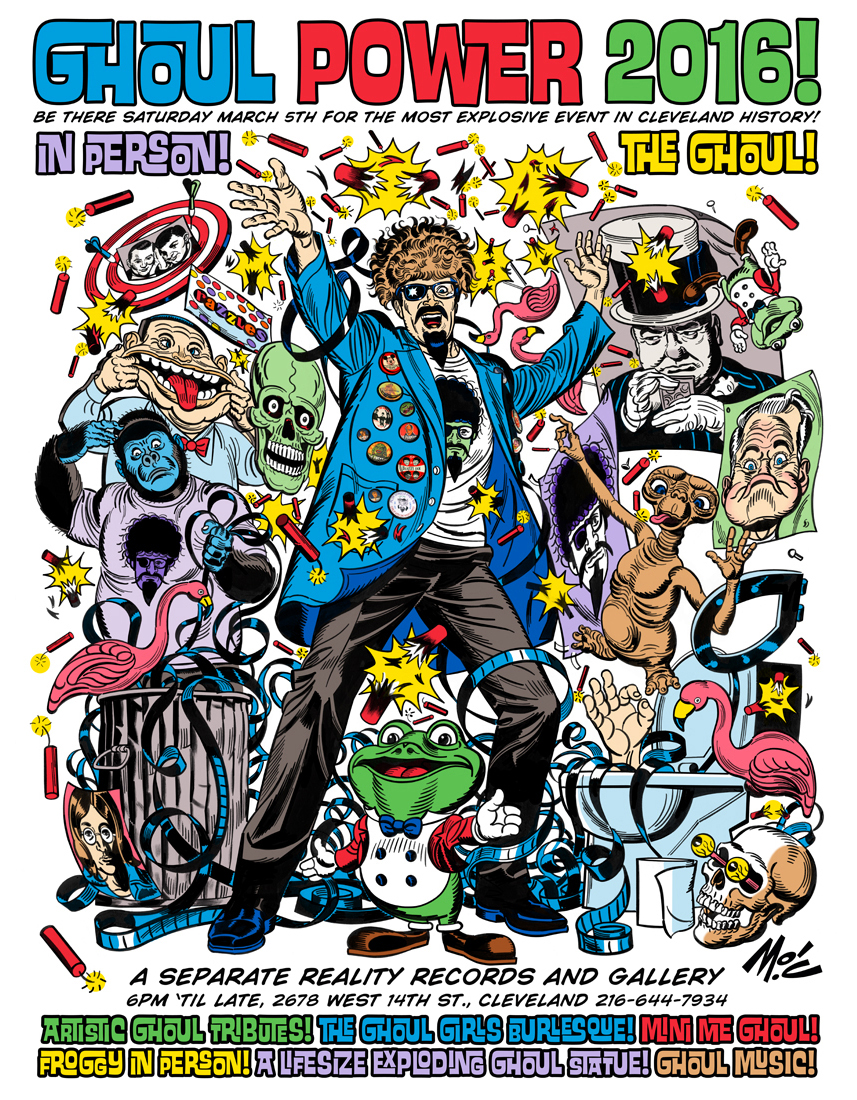 Mitch O'Connell: "Ghoul Power 2016" A NEW Ghoul Show in Cleveland- THIS ...