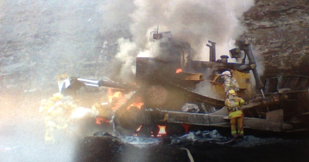 Mining Mayhem: Burning Dozer