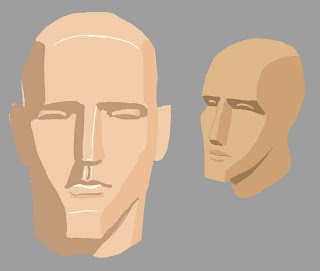 The Manga Me: Face Plane Studies