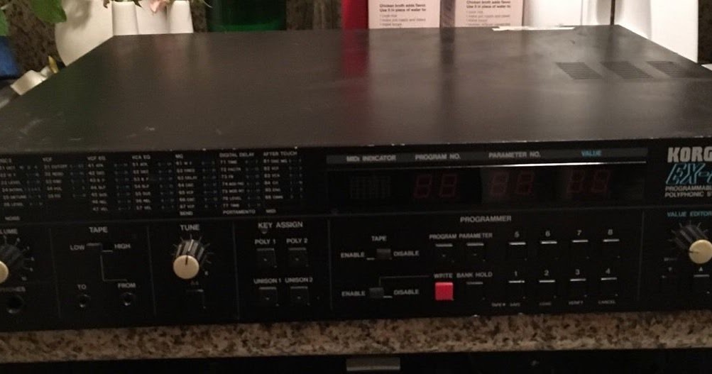 MATRIXSYNTH: Korg EX-8000 Programmable Digital Waveform Synthesizer