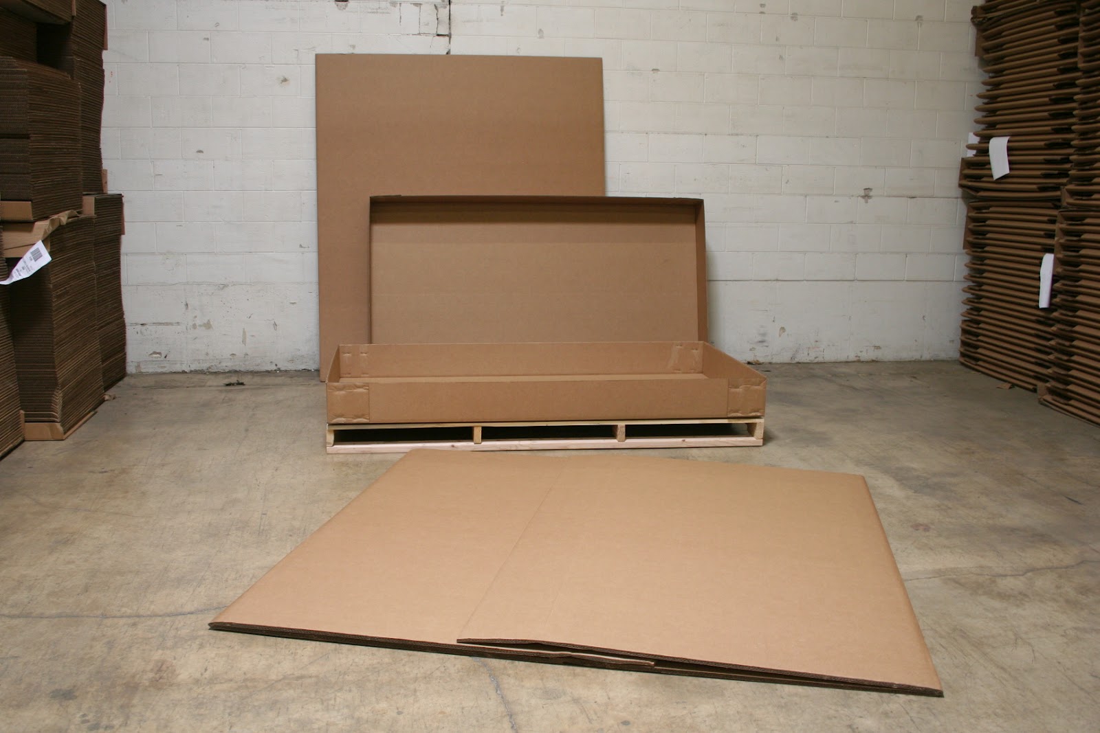 OX BOX: Triple-wall Corrugated Large Moving Crate Boxes