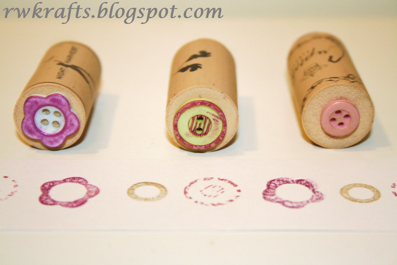 RWKrafts: How-To Tuesday: Make Button Stamps