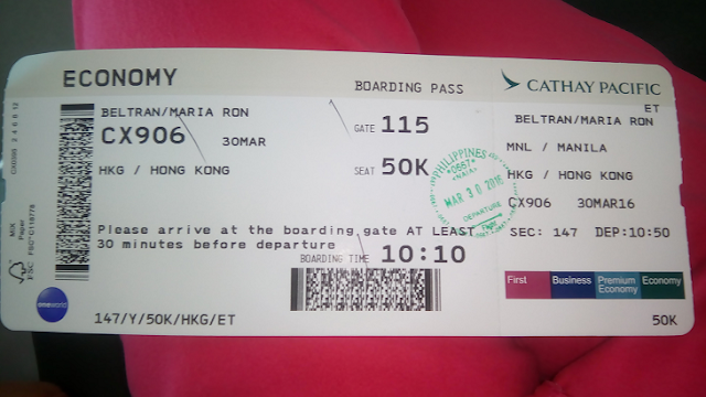 How it's like flying Economy class via Cathay Pacific Air Hong Kong to ...