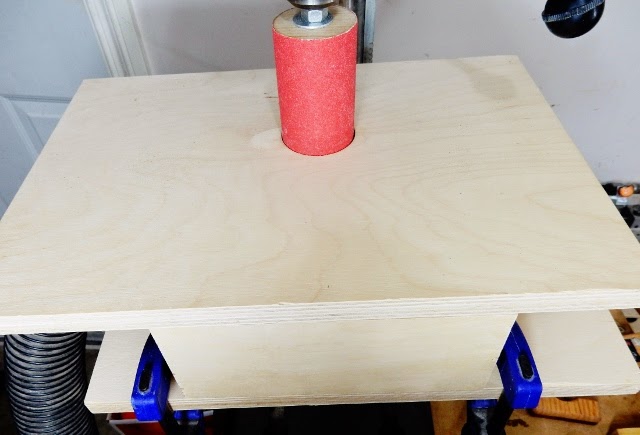 Jax Design: Oscillating spindle sanding table