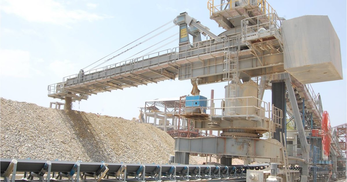 Stacker and Reclaimer Systems For Cement Plants