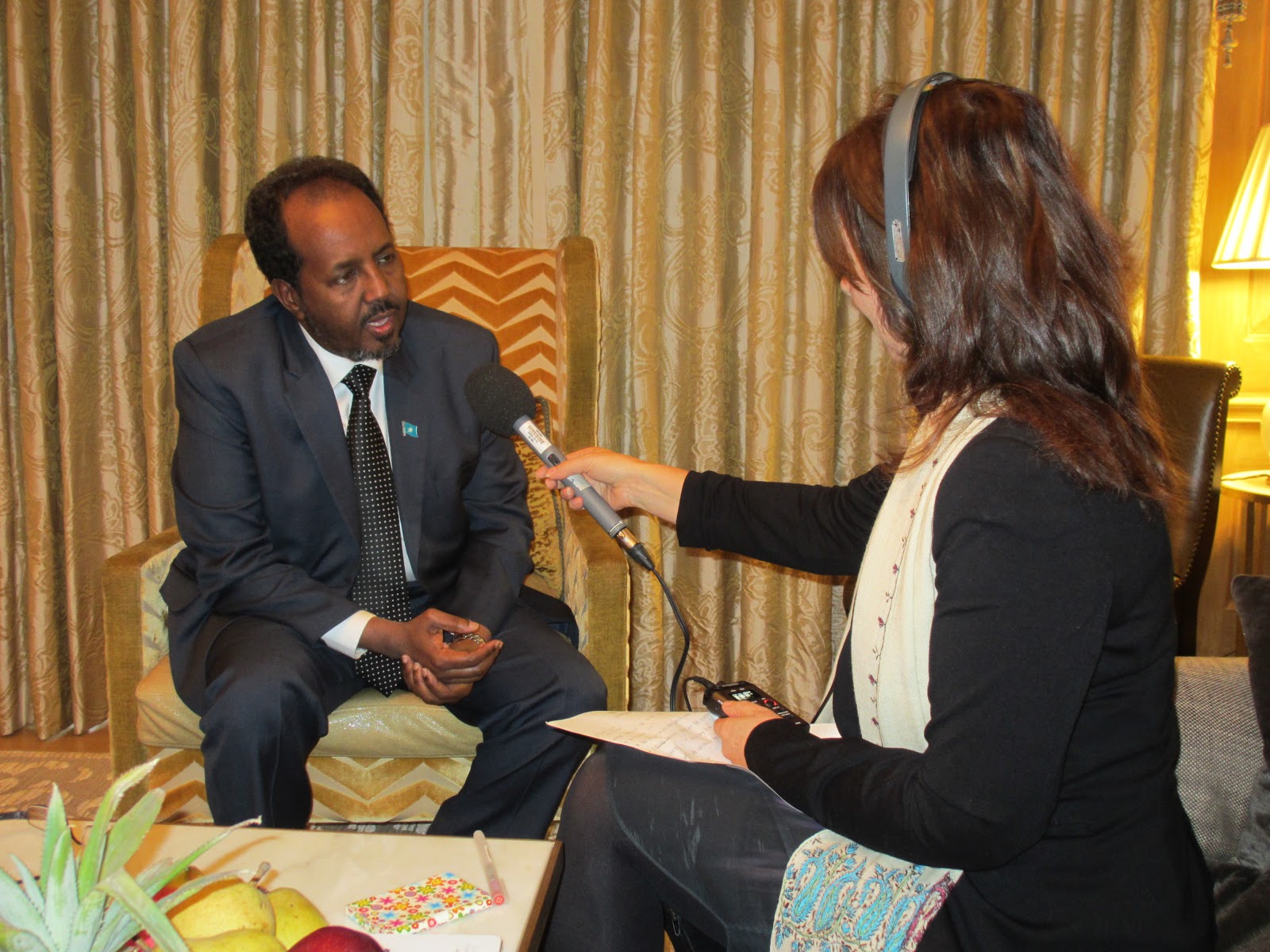 Mary Harper: Transcript of my interview with Somali president