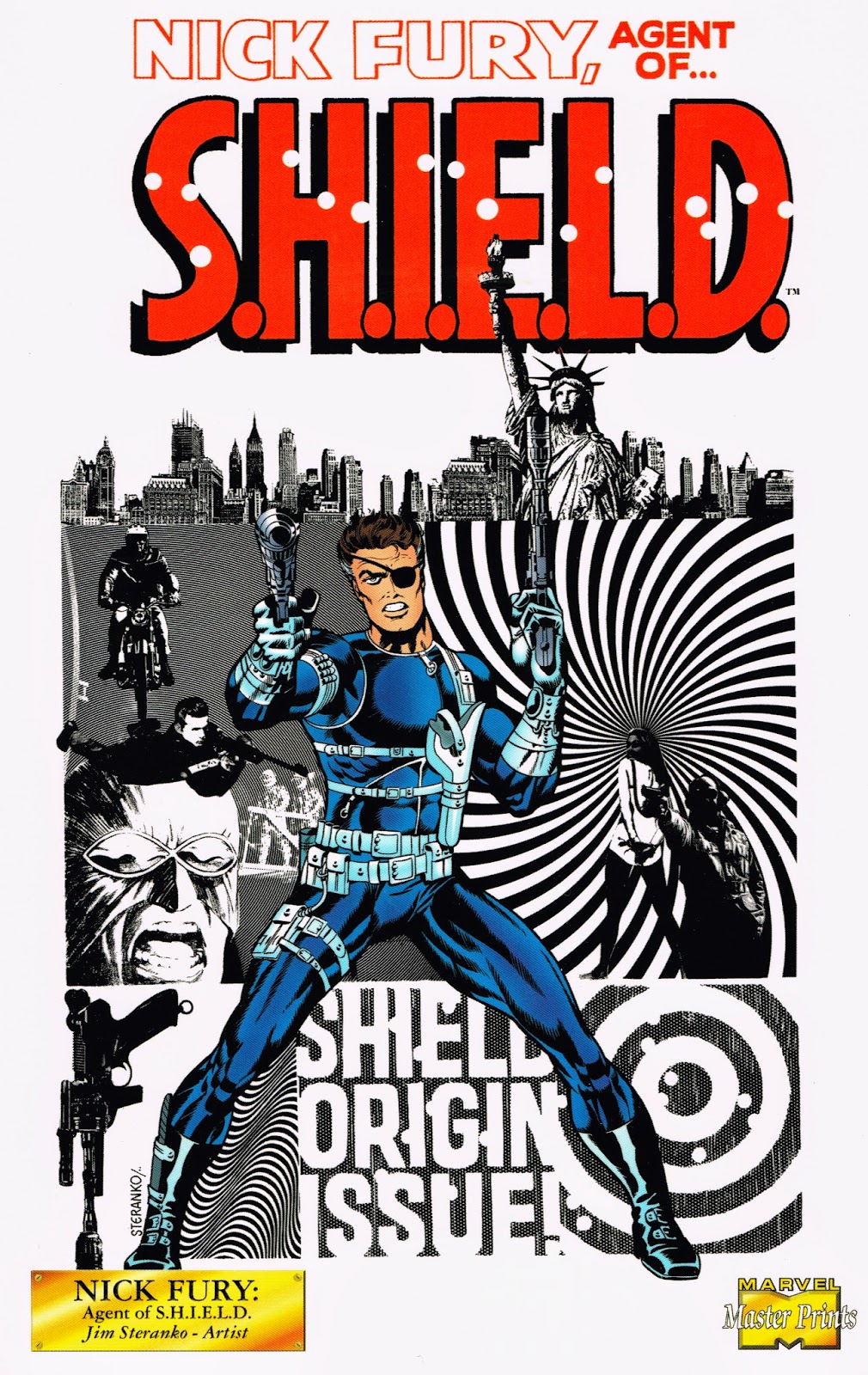 Cap'n's Comics: Master Print of SHIELD #4 by Jim Steranko