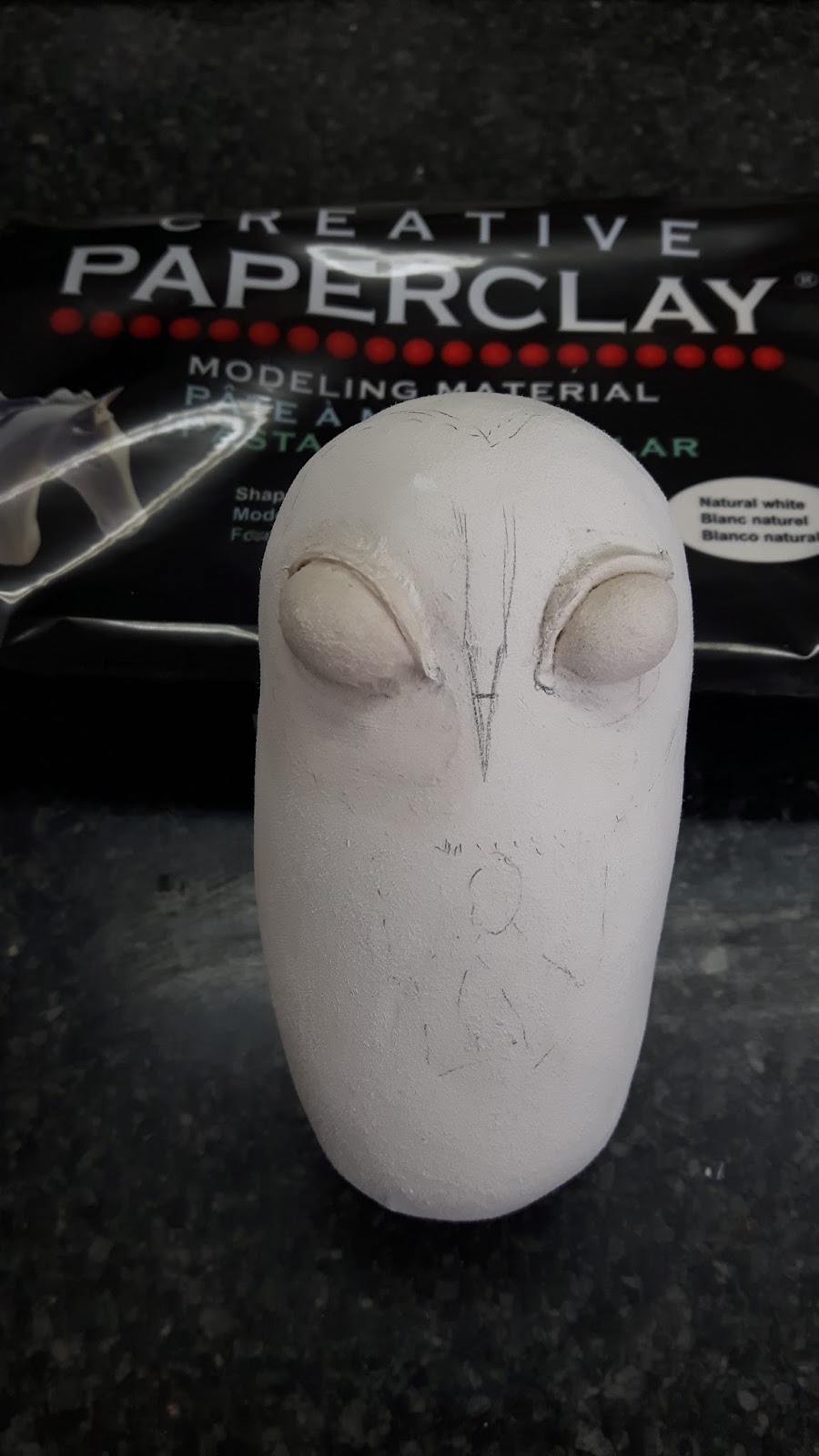 Creative Paperclay® air dry modeling material: Owl creative paperclay ...