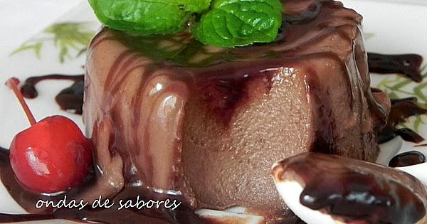 Ondas de Sabores: Panna Cotta de Chocolate