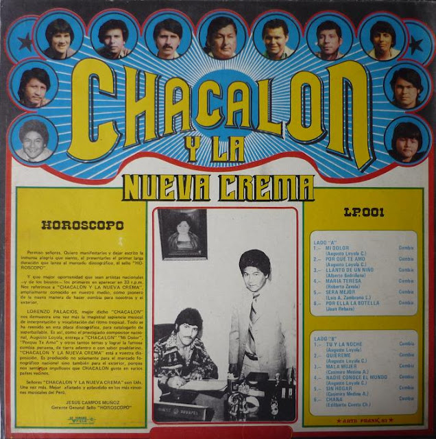 EL BLOG DE ERNESTOIDE 4 : Chacalon y La Nueva Crema: LPs