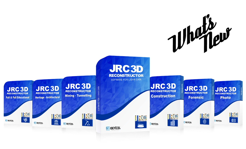 PRESS RELEASE — New JRC 3D Reconstructor® 3.3.1 - Gexcel Media&Events