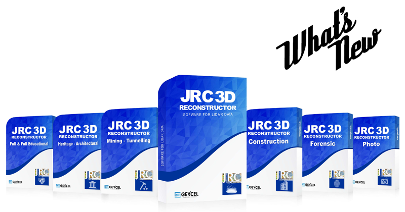 PRESS RELEASE — New JRC 3D Reconstructor® 3.3.1 - Gexcel Media&Events
