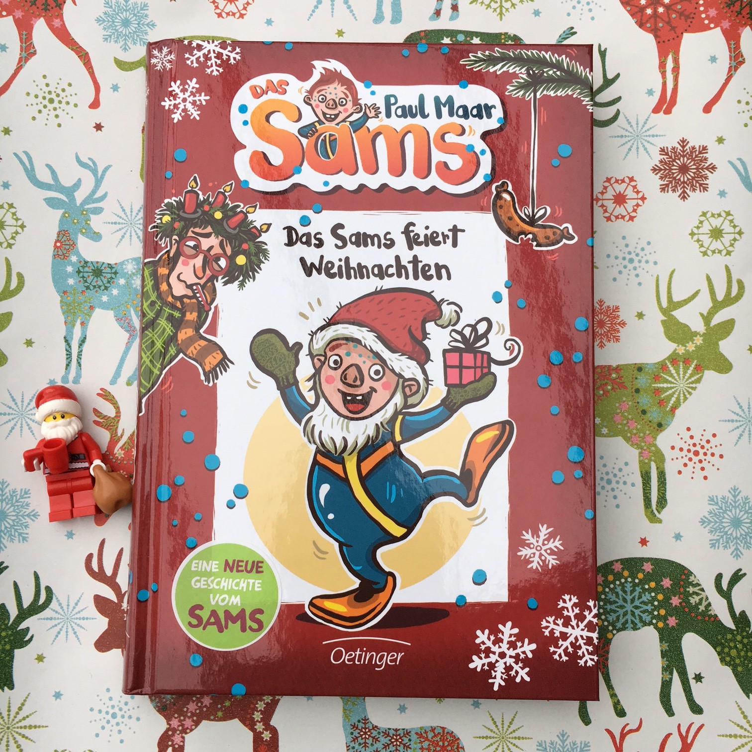 Kinderbuchblog Familienbücherei: Das Sams feiert Weihnachten