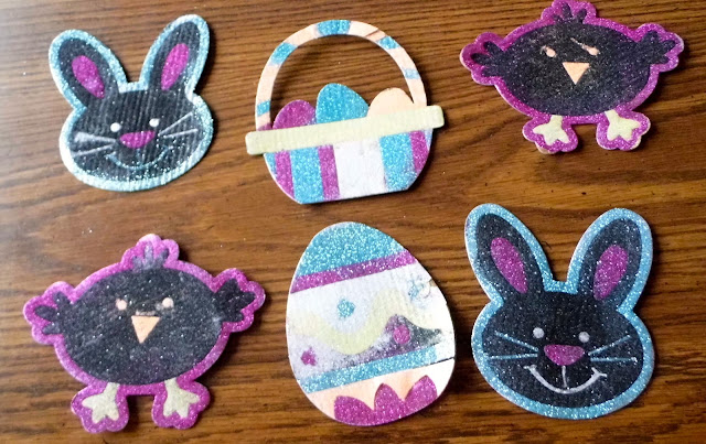 Easy Glitter Craft For Easter