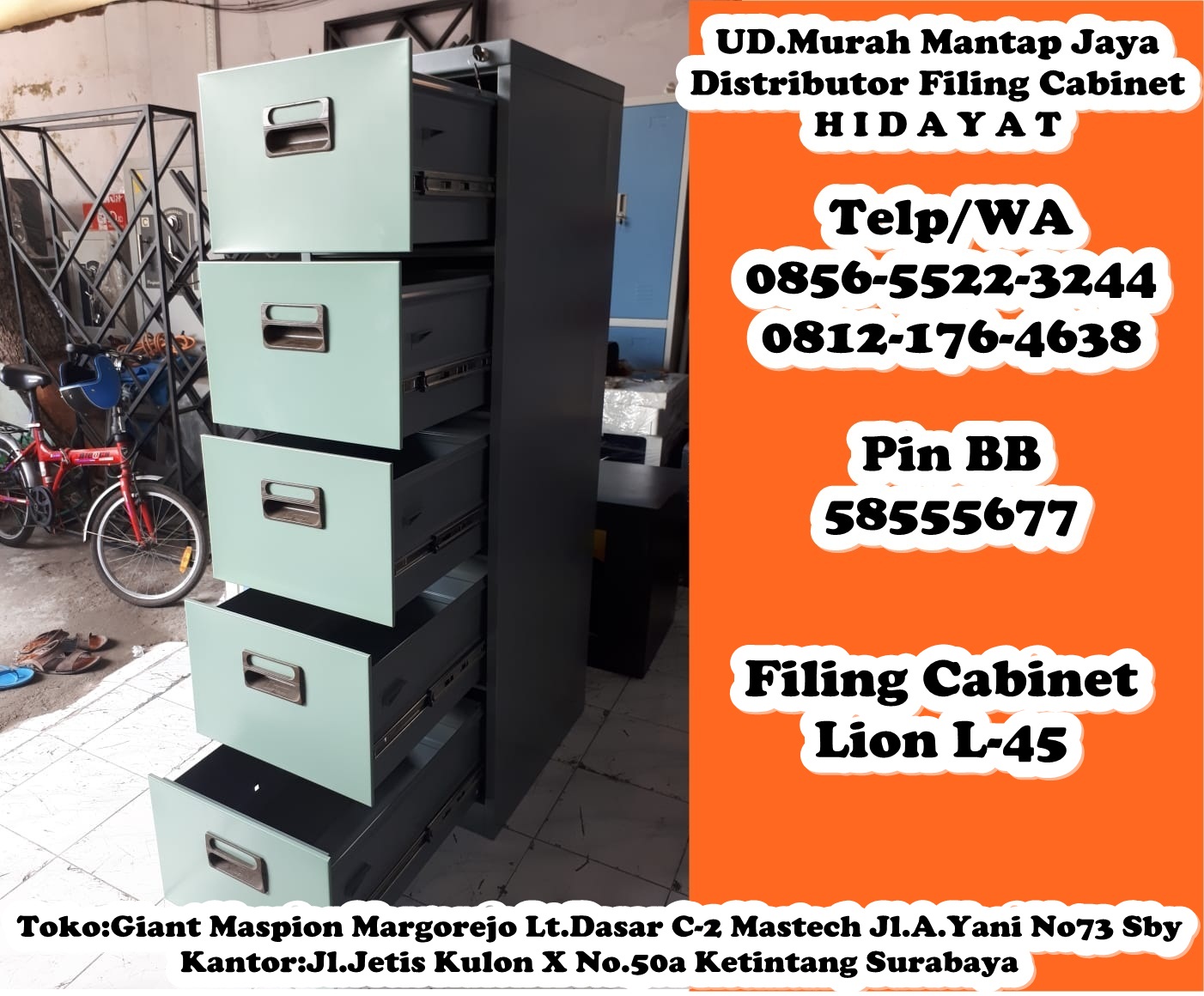 Harga Filing Cabinet Besi,0856-5522-3244/0812-176-4638,Jual Filing ...