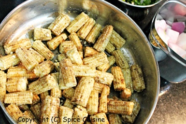 Spice Cuisine: Szechuan Baby Corn