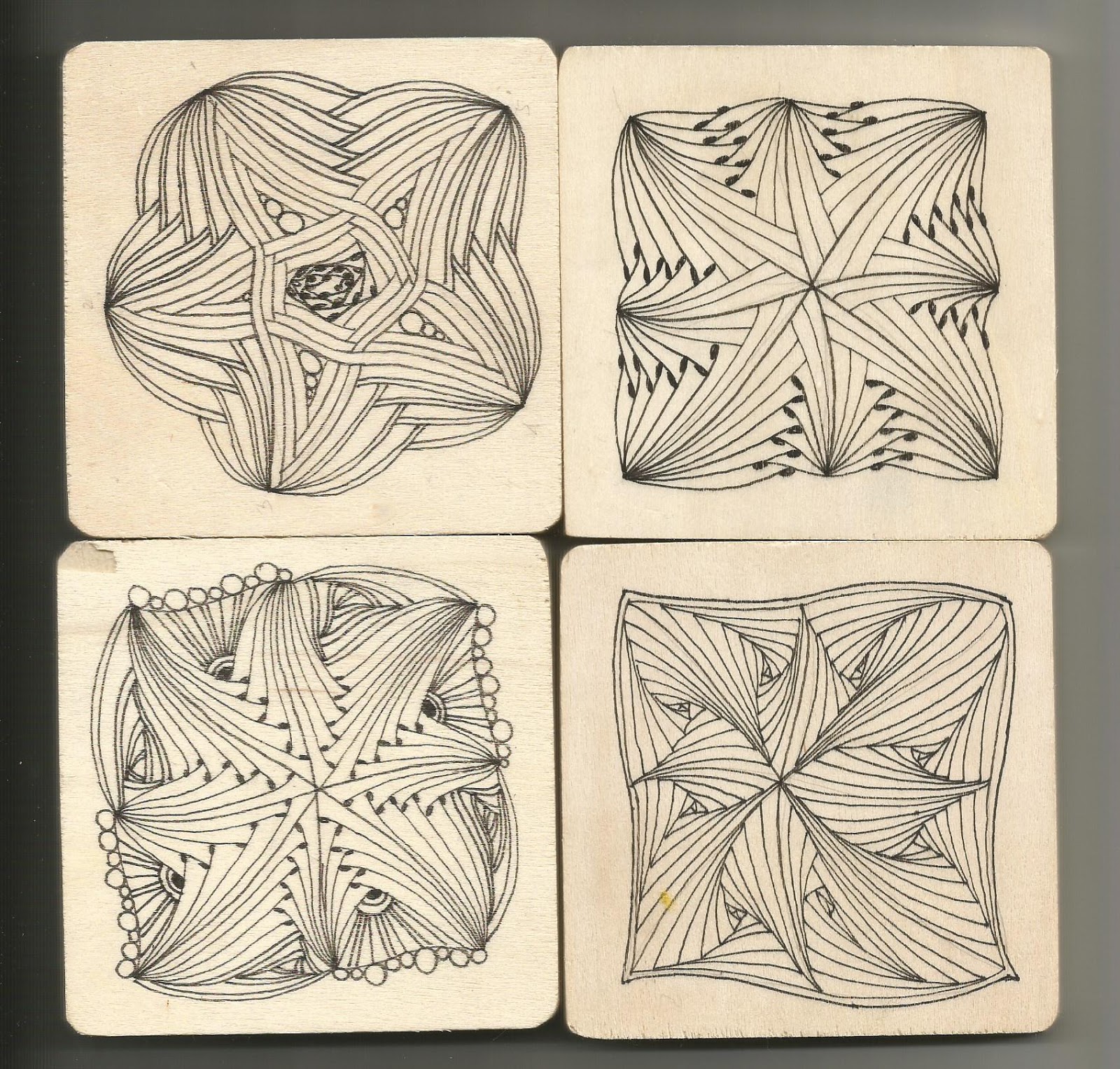 Journey Through Zentangle Art: Random Tangles