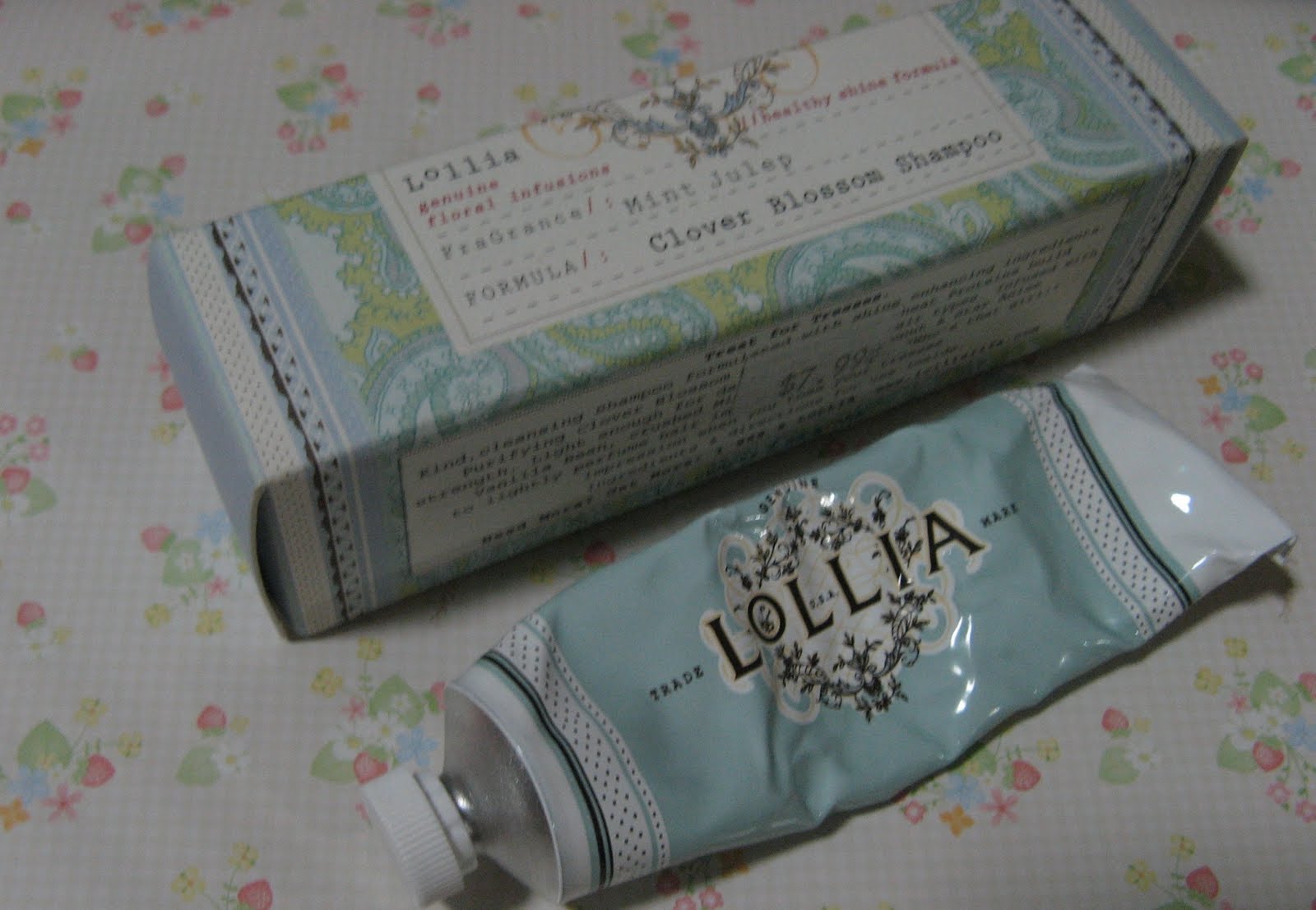 Review : Lollia Mint Julep Clover Blossom Shampoo and Bee Balm ...