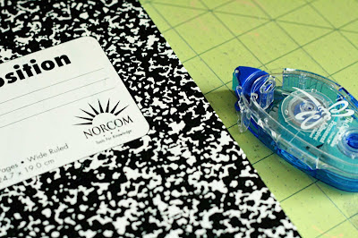 The Creative Place: DIY :: Lovely Washi Tape Notebook