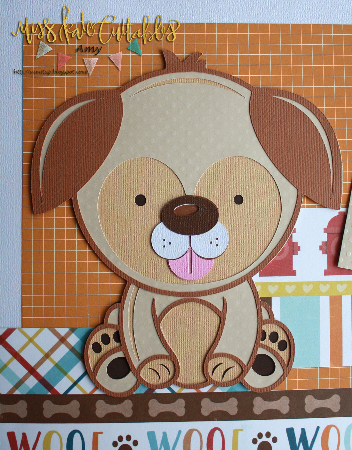 Amys Collages and Other Scrap Stuff: Puppy Layout