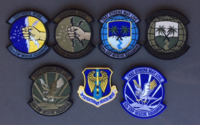 THE USAF RESCUE COLLECTION: USAF 1st ERQG / 26th, 52nd, 64th, ERQS ...