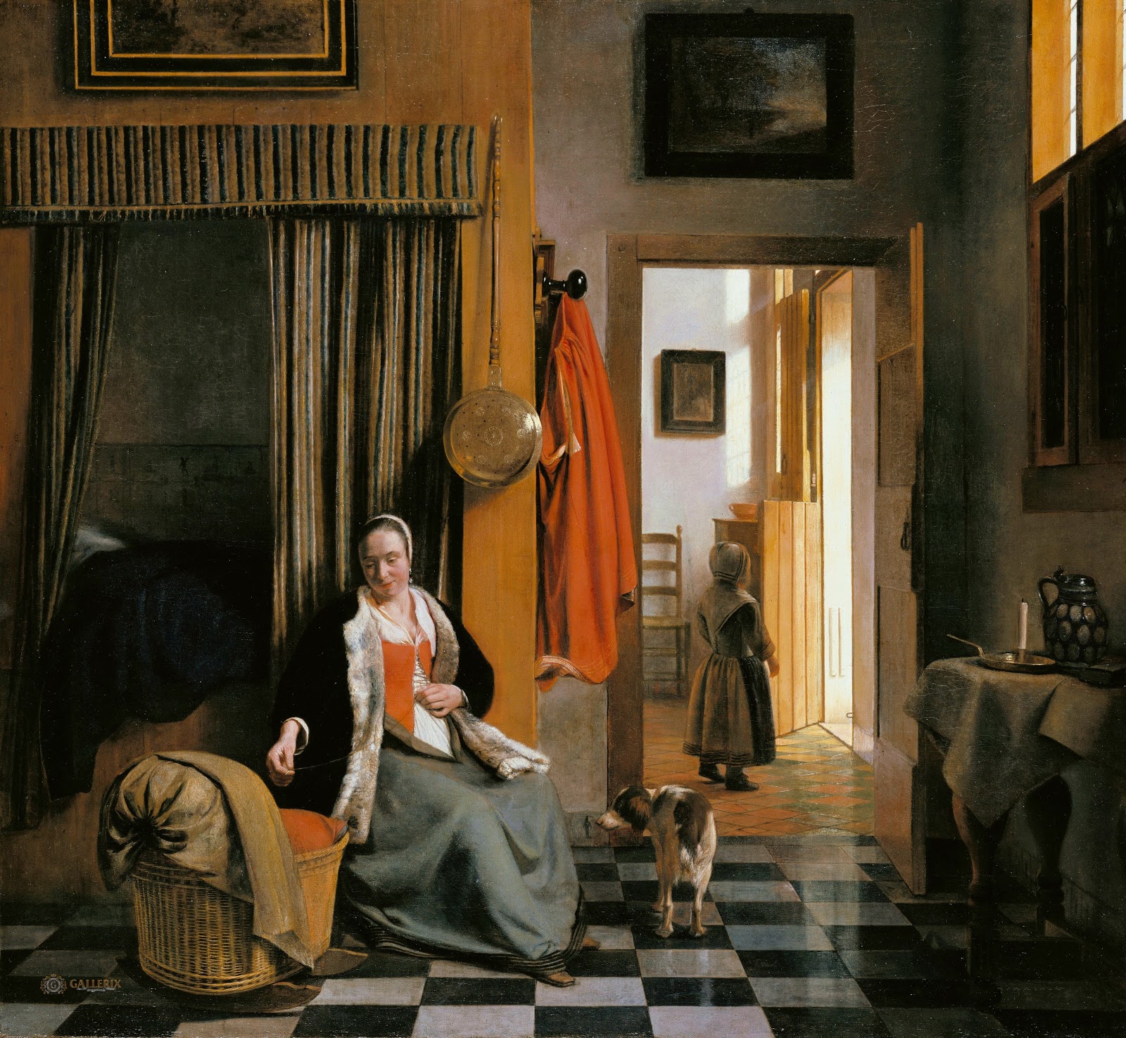 Pieter de Hooch - A Baroque Era Dutch Painter