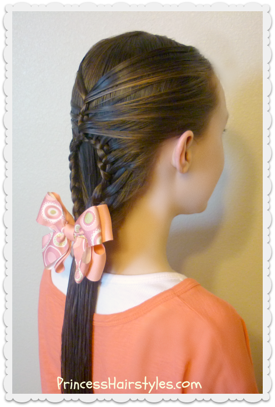 Teardrop Mermaid Braid Hairstyle | Hairstyles For Girls - Princess ...