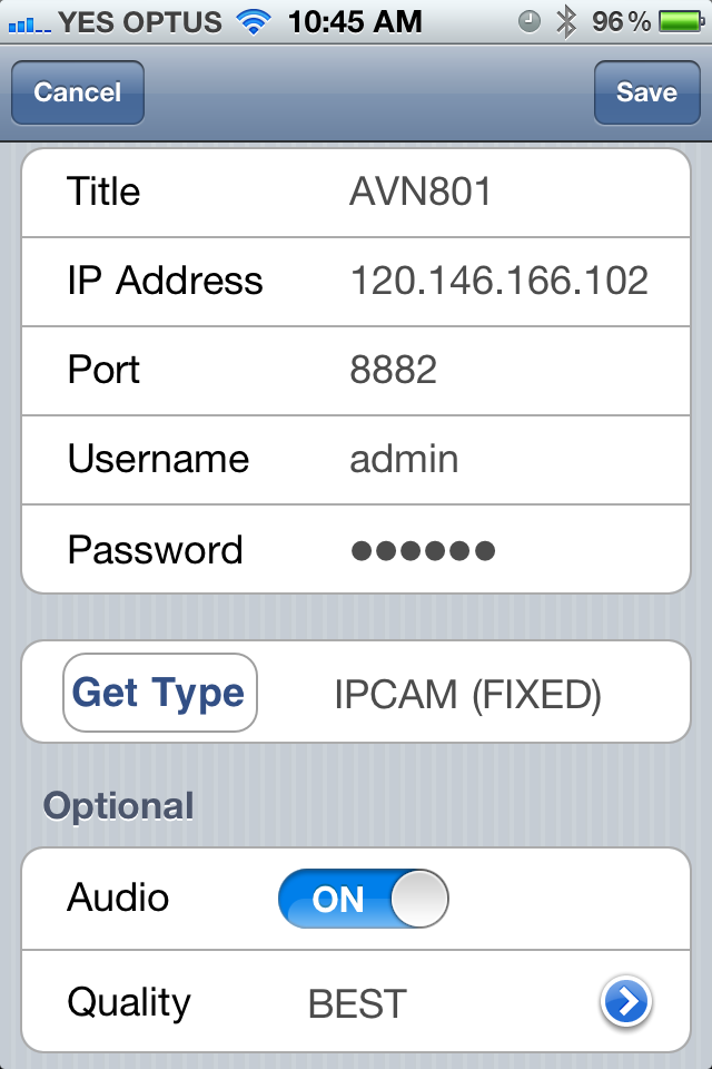 AVTECH AVN801 HD IP CAMERA