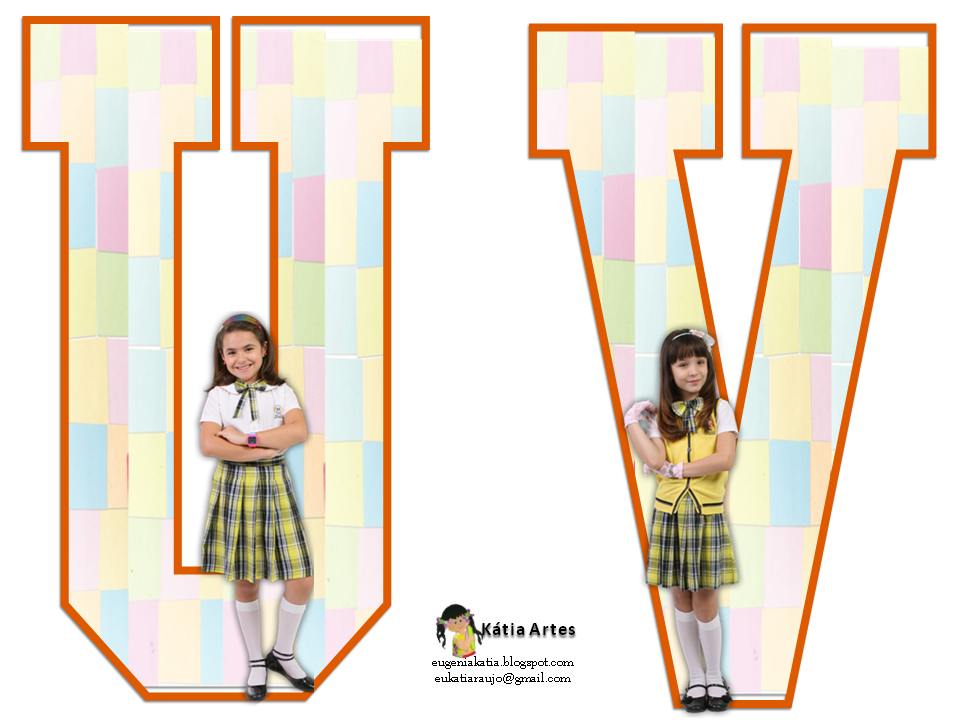 Alfabeto con las niñas de Carrusel. - Oh my Alfabetos!