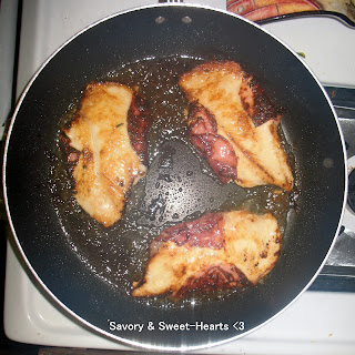 Savory & Sweet-Hearts: Recipe to Reality: Inside Out Chicken Cordon Bleu