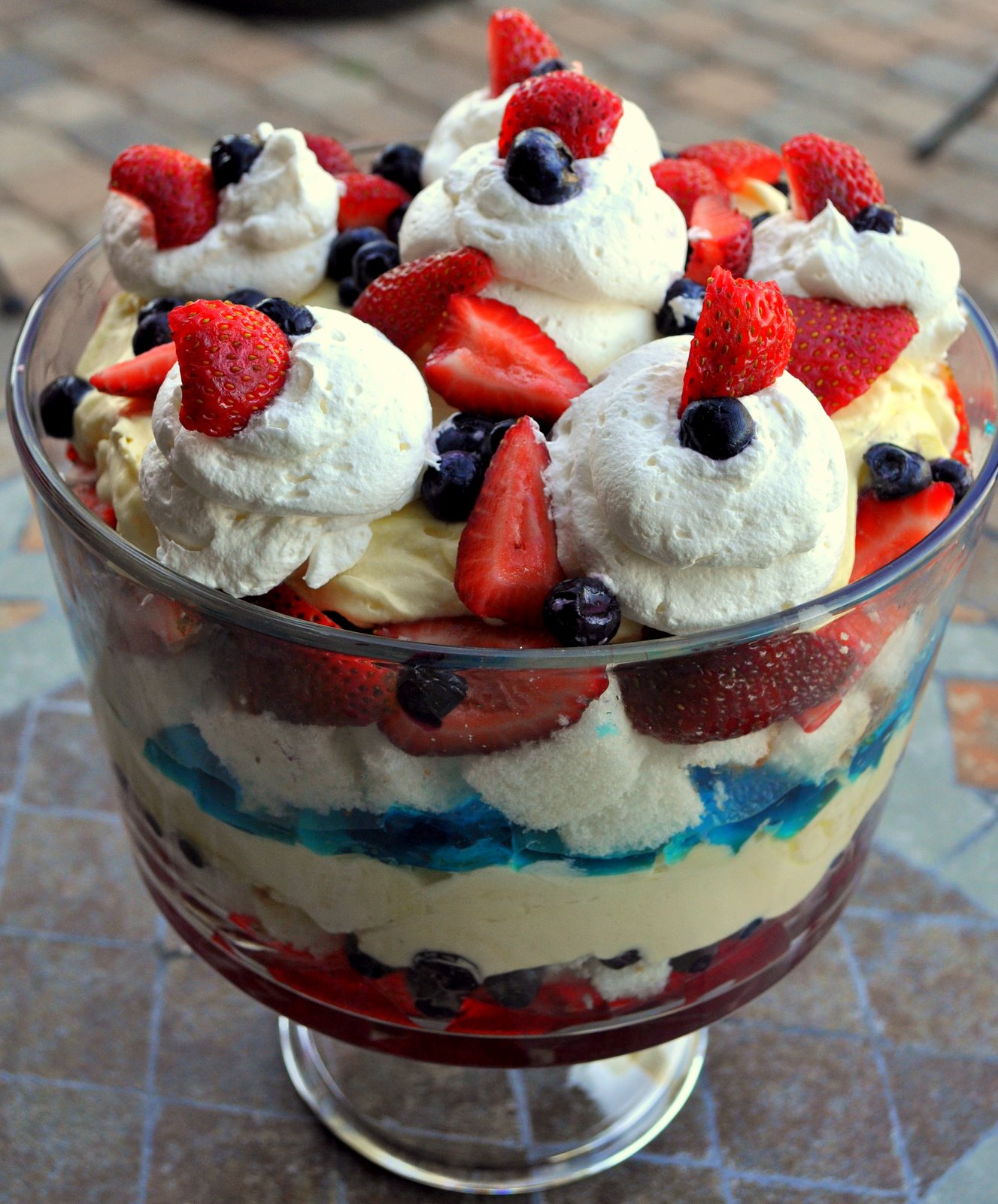 RESEPI: PUDING TRIFLE LAYER CAKE