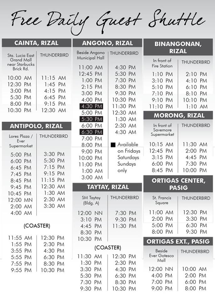 Bloggers Conference at Thunderbird Resorts Fiesta Casino in Rizal ...