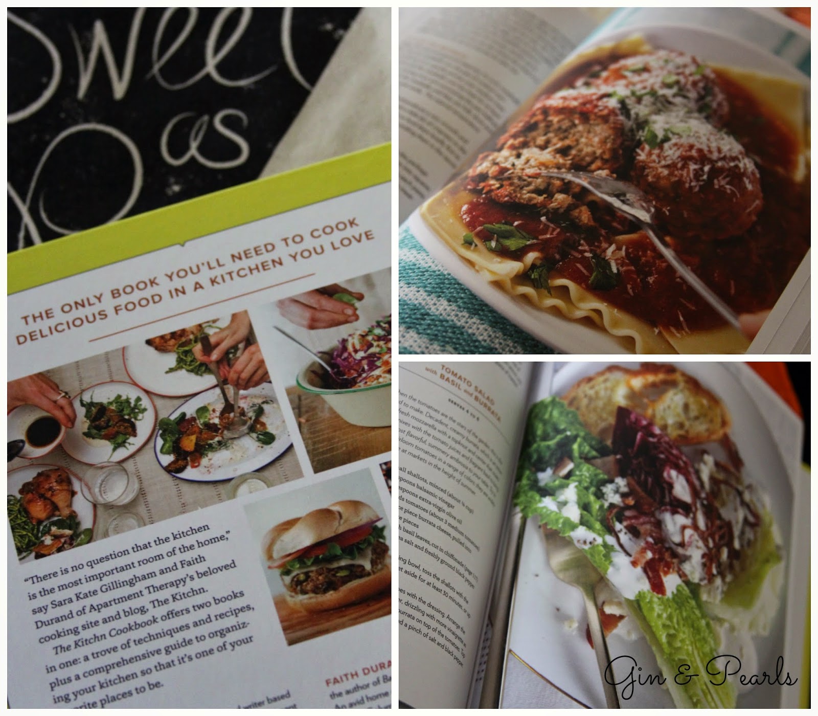 gin & pearls : The Kitchn Cookbook