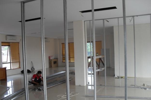 Cara pemasangan partisi gipsum Latest gypsum models 2014