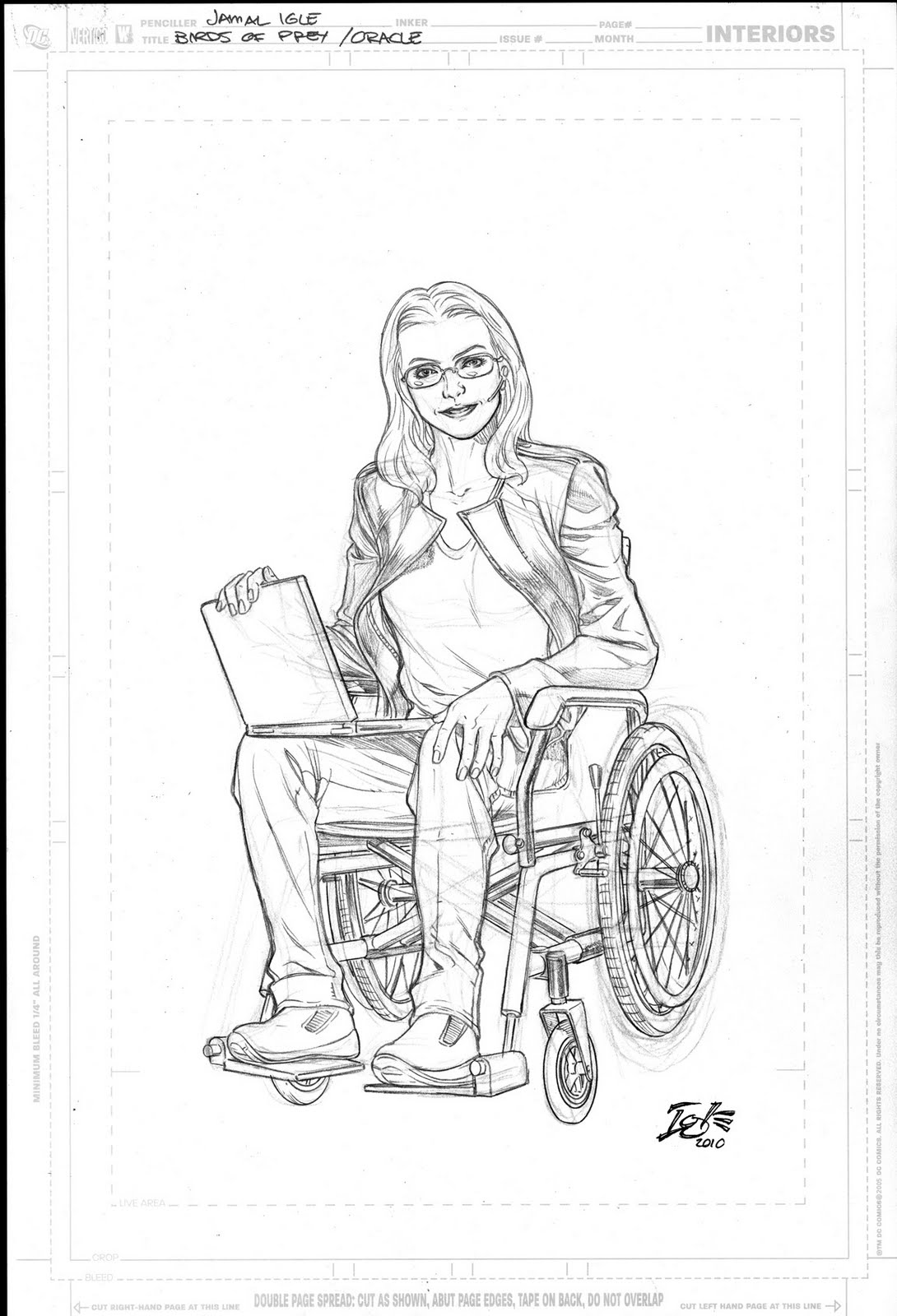 The Official Jamal Igle Blog: Oracle draw- a-thon