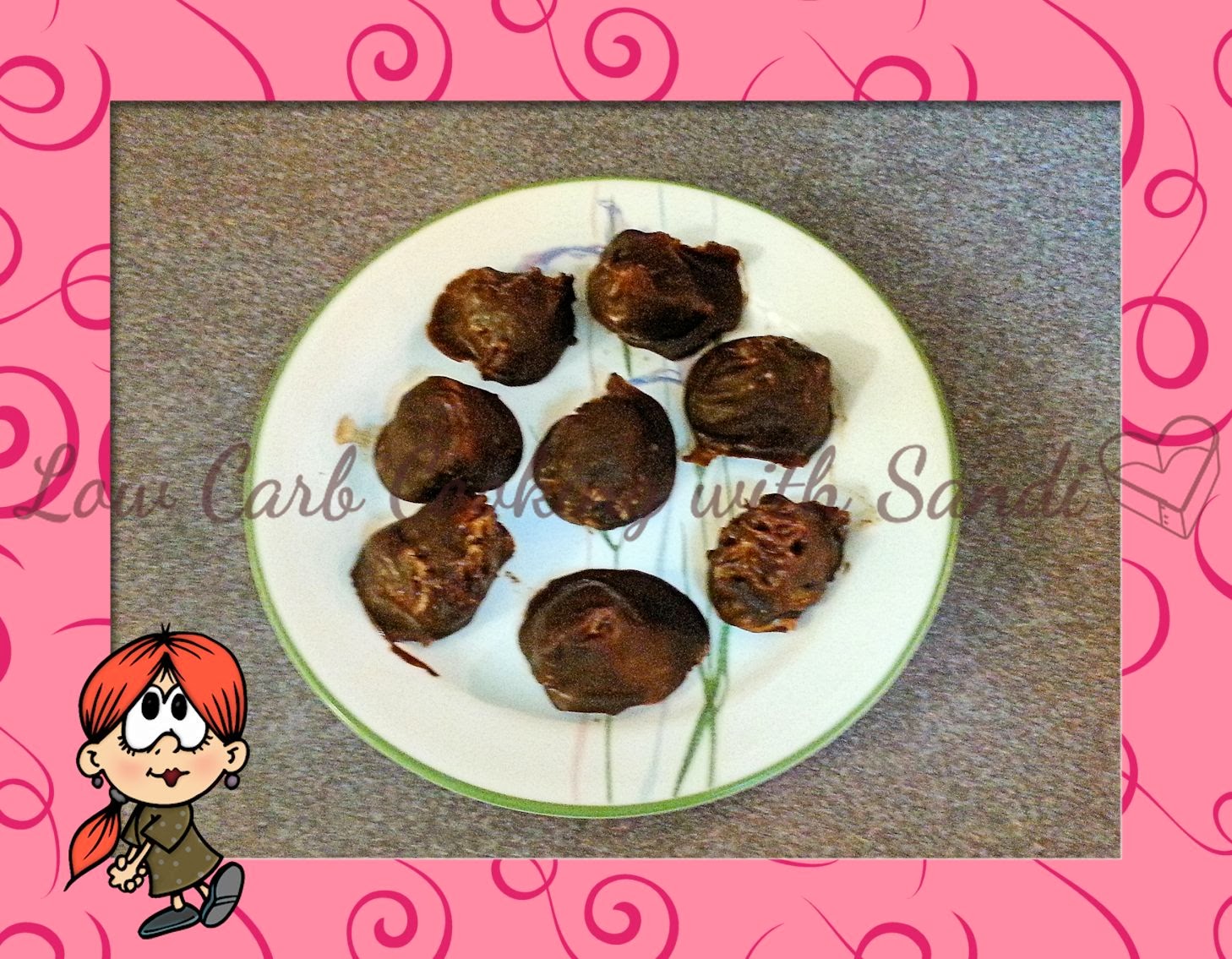 Low Carb Cooking with Sandi: Peanut Butter Chocolate Balls