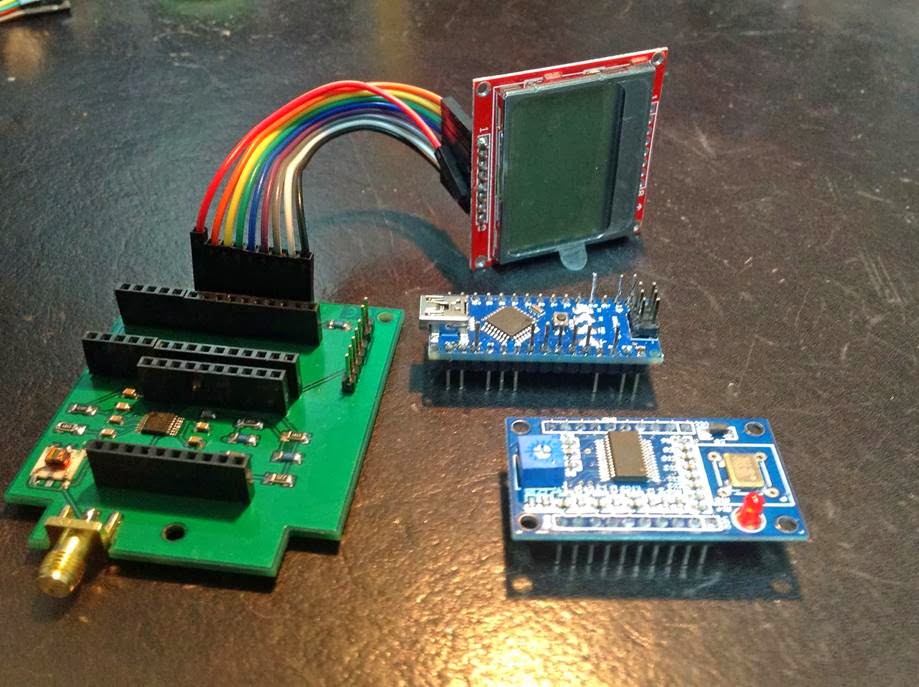 Graphic Equalizer With Spectrum Analyzer: Arduino Antenna Analyzer Kit