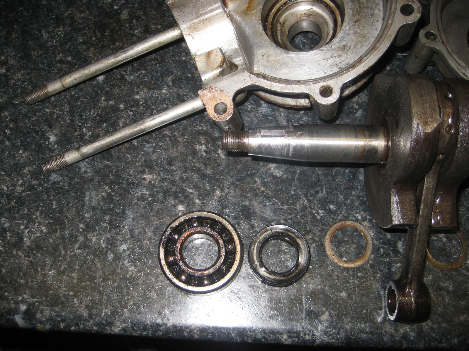 Triumph Tina: Triumph Tina Engine Strip