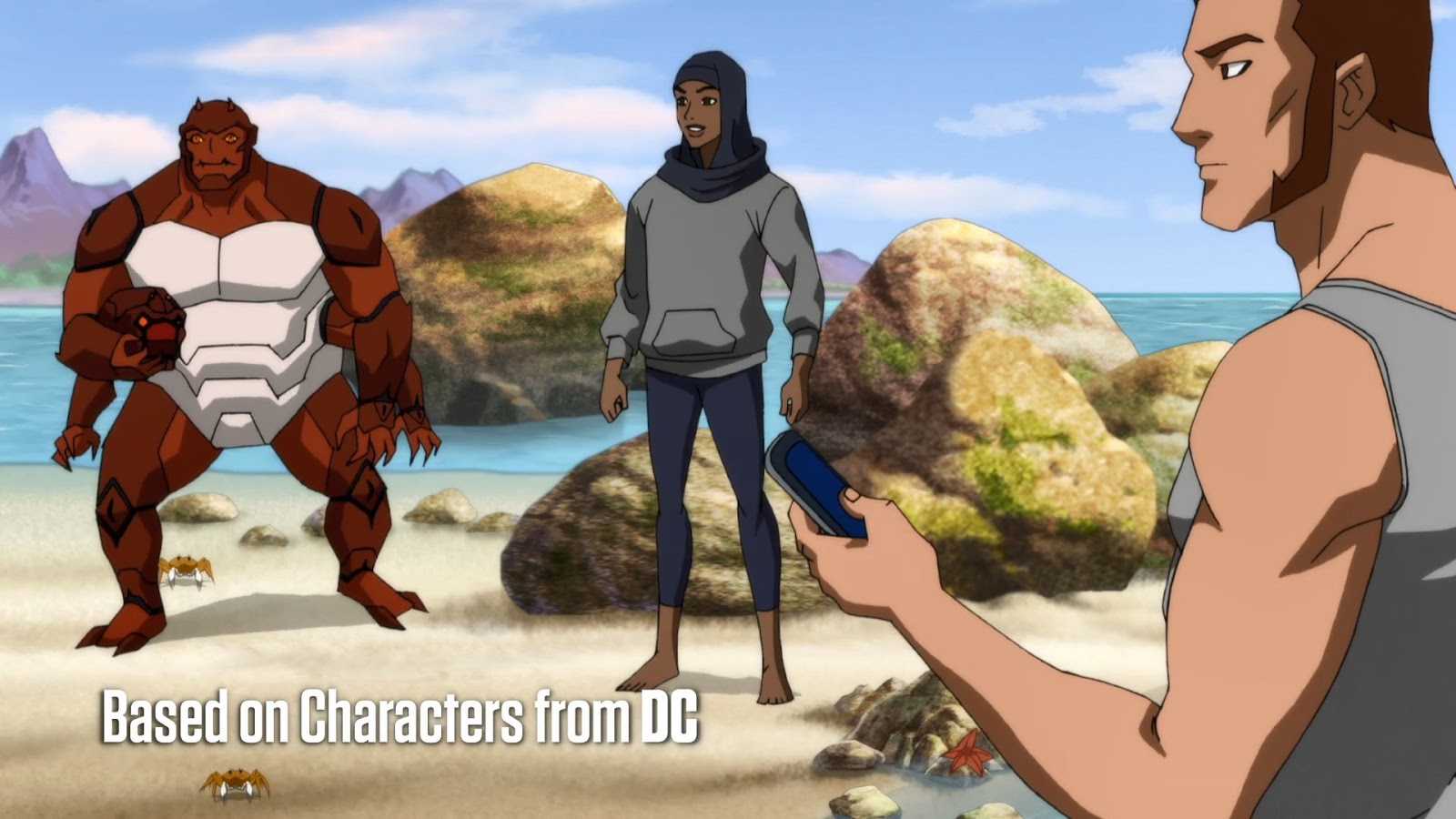 Anime Feet: Young Justice: Violet Harper (Halo)