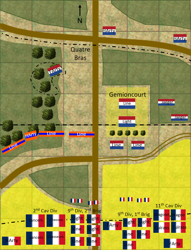 Jay's Wargaming Madness: Battle Report - Quatre Bras - 1815