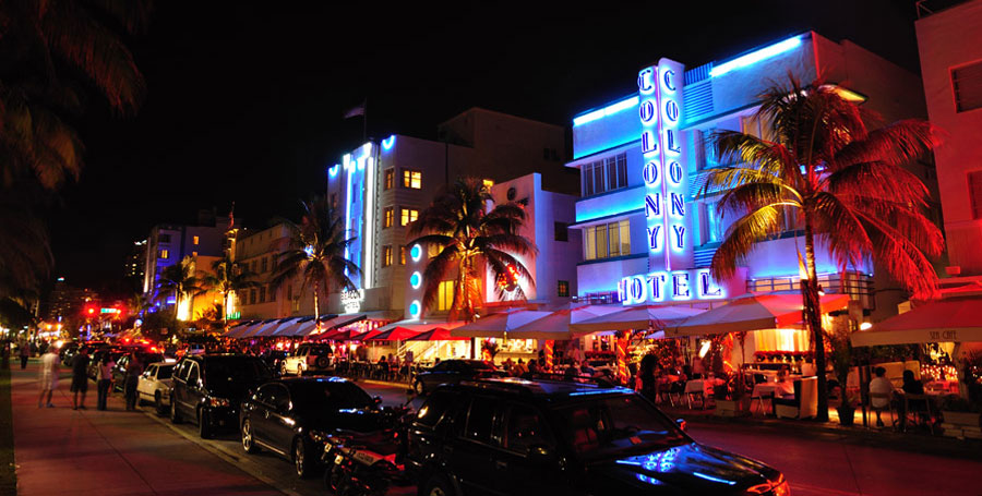 Mis sensaciones en distintas ciudades : Miami Beach & Ocean Drive