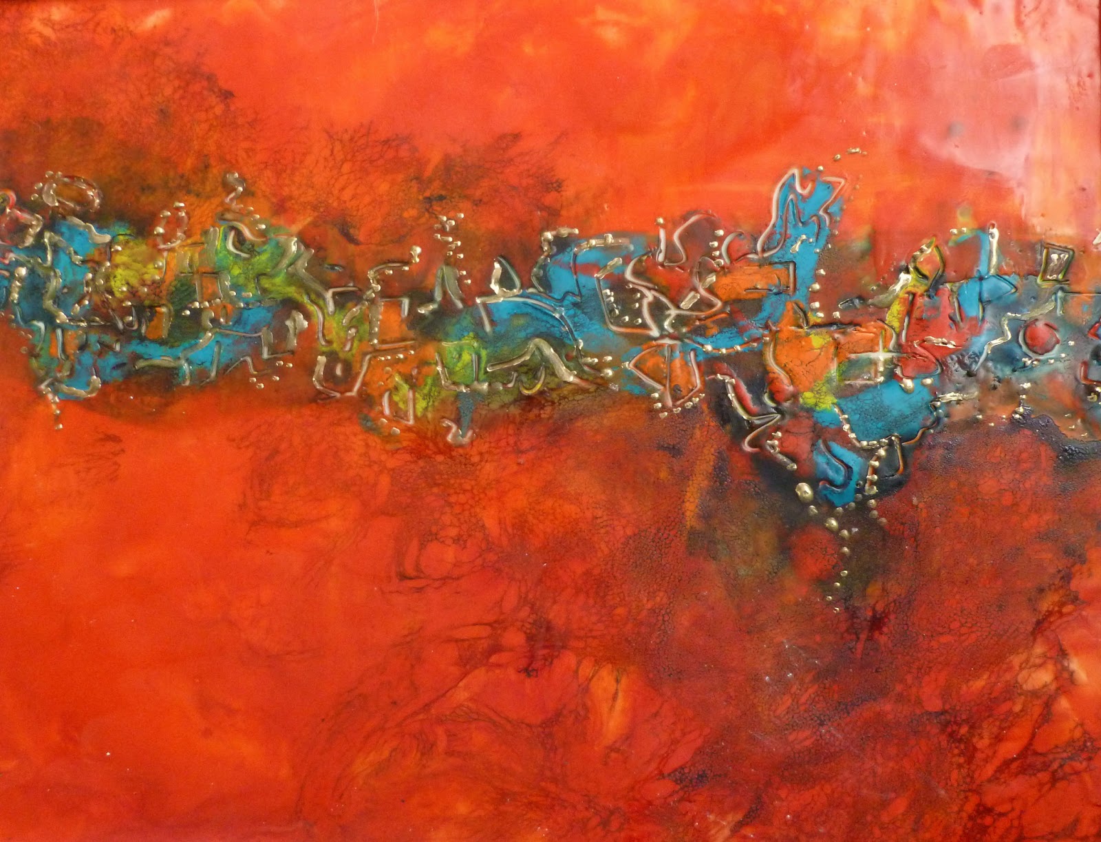 60 Years of Making Art: encaustic on paper