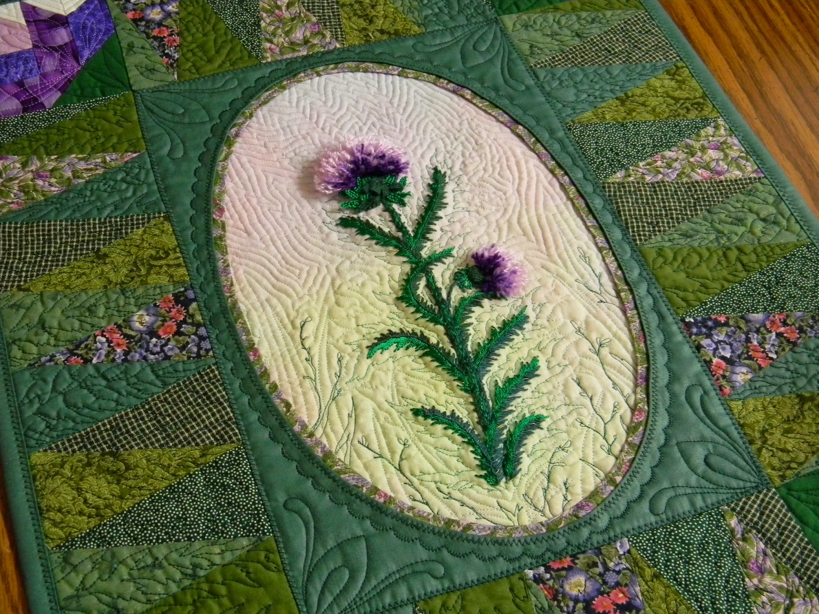 White Mountains: Thistle Quilt