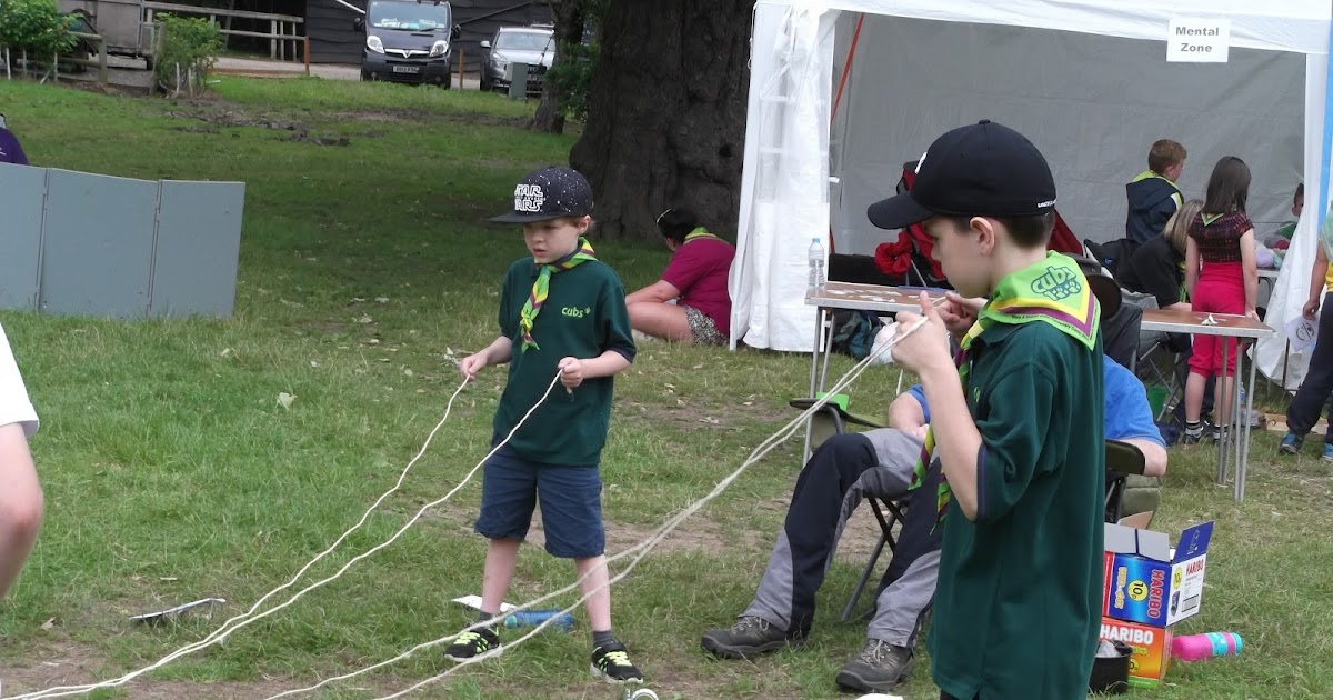 3rd Ware Scout Group: District camp at Gilwell