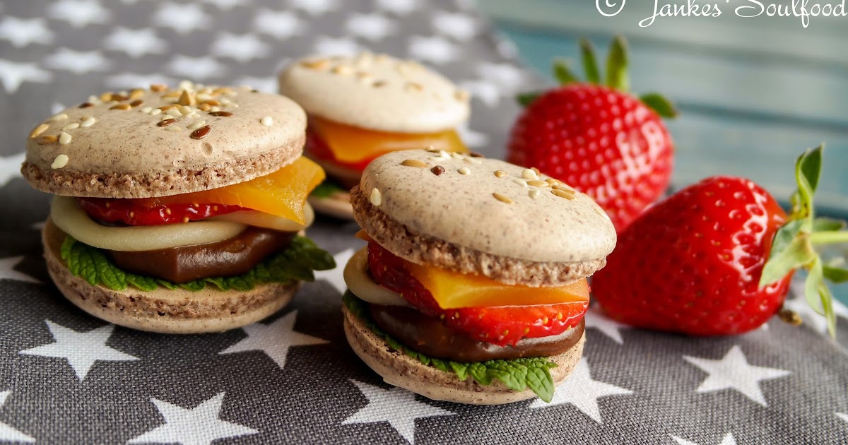 Jankes Seelenschmaus: Süße Macaron-Burger