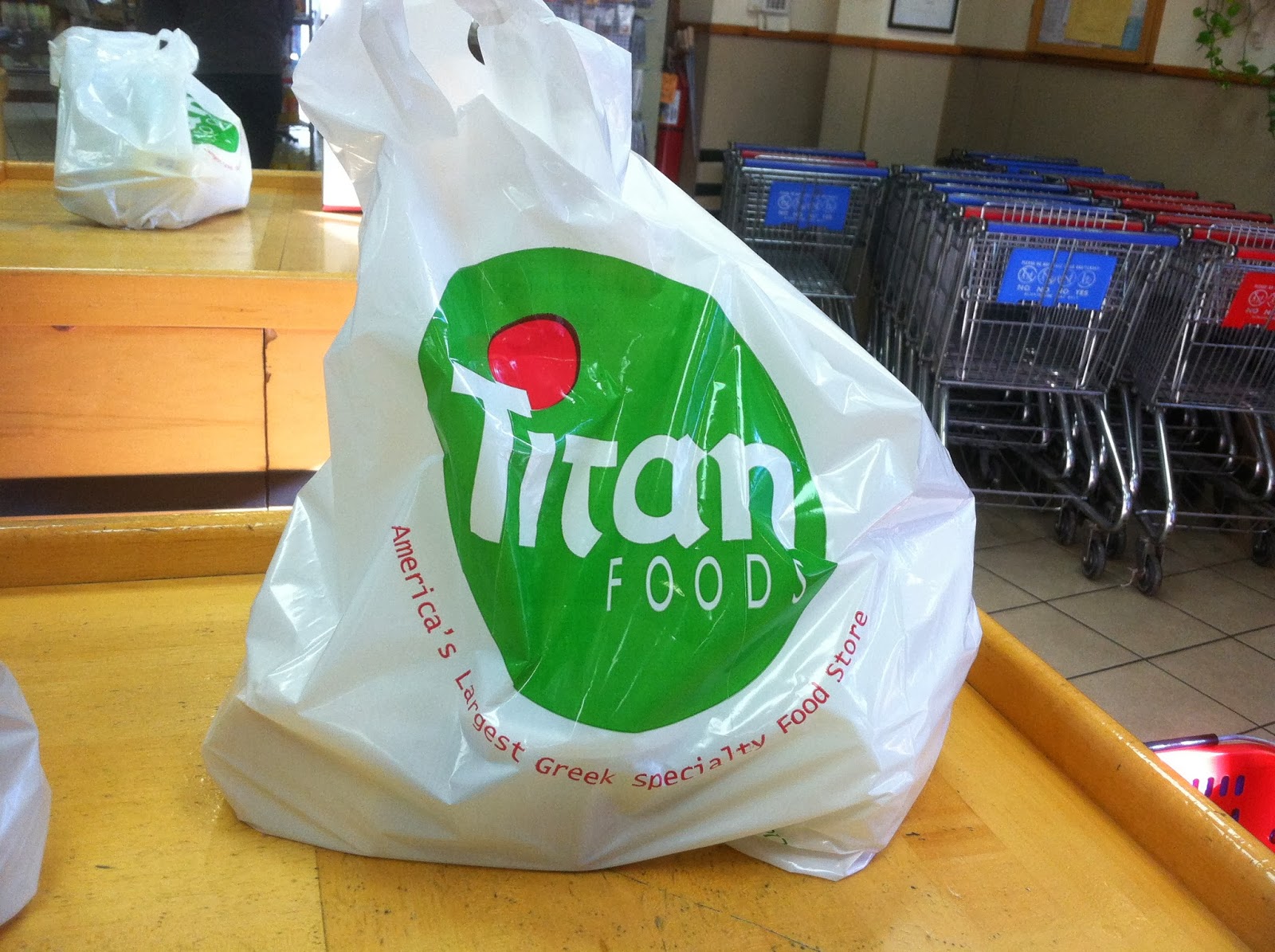 WriterCooksGreek: Titan Foods, Astoria, The Greek Store