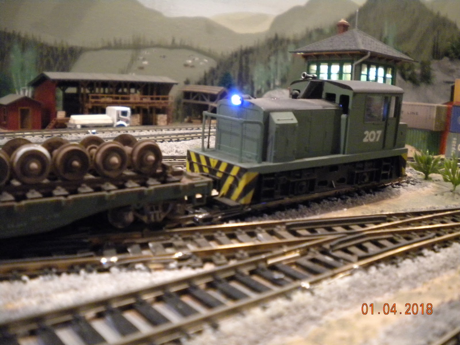 The Model Railroad Luddite: Plymouth Shop Switcher #207