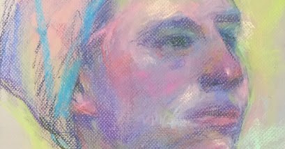 TURBAN - pastel by Susan Roden