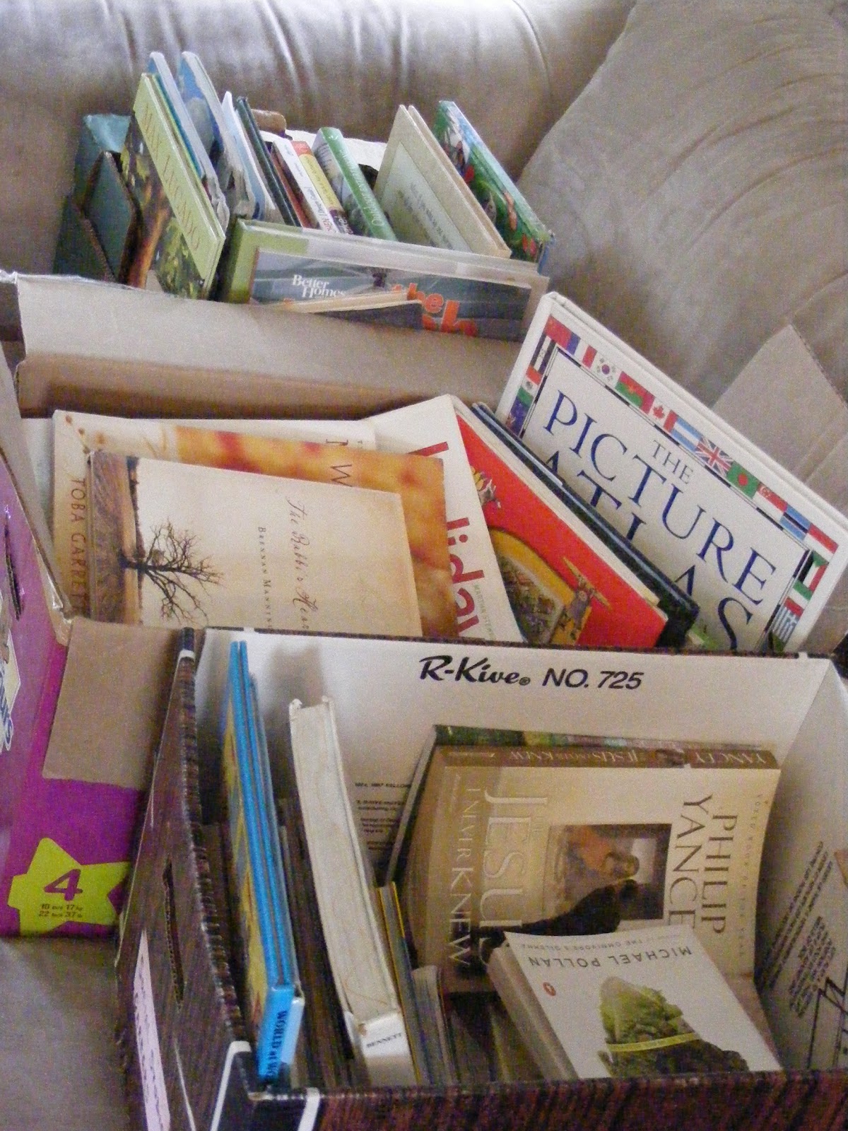 The Year of Less: Day 23: Purging the Books {Gulp.}